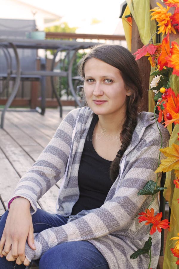 Friendly smile stock photo. Image of girl, lady, happy - 46478320