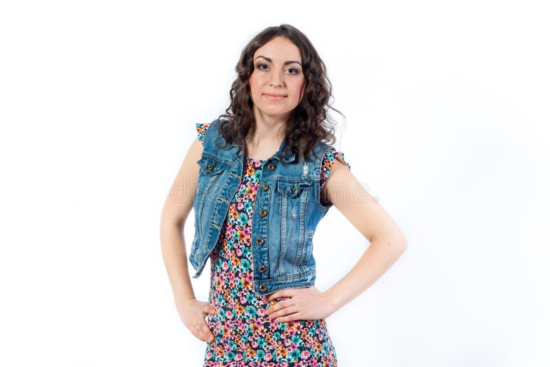 Friendly smiling girl stock image. Image of eyesight - 49929975