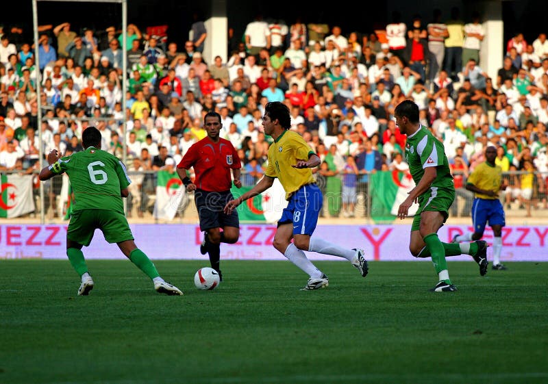 Friendly Soccer Match Brasil Vs Algeria Editorial Photo - Image of ...
