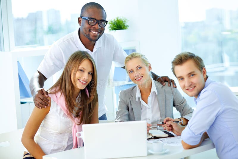 Friendly team stock image. Image of group, friends, business - 32049413
