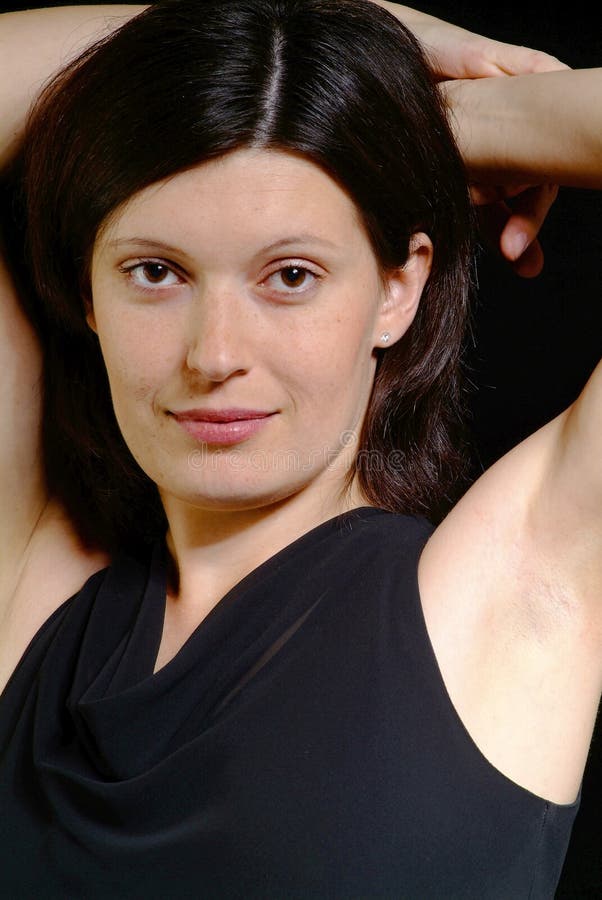 Friendly woman stock photo. Image of charm, hope, confidence - 1975546