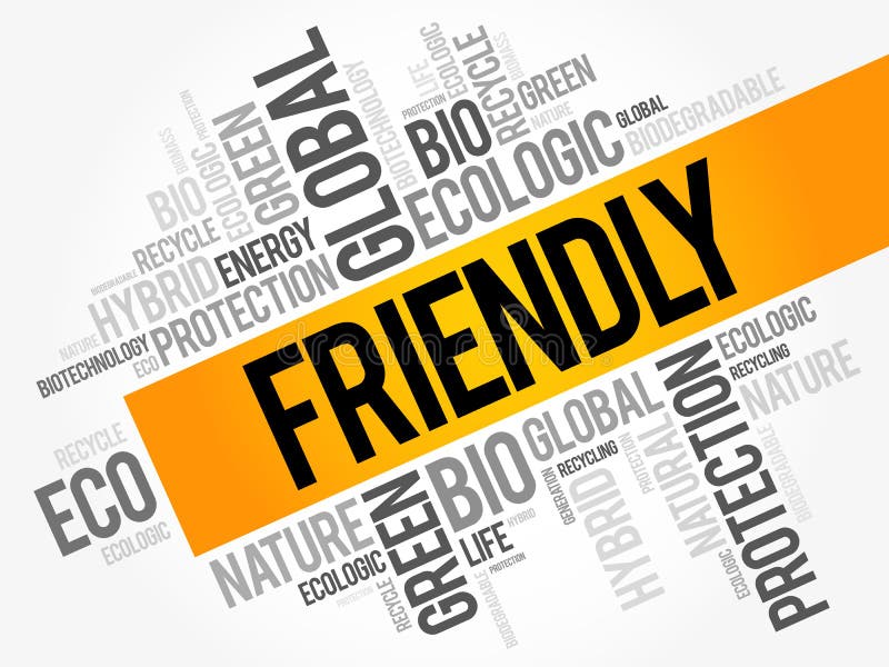 Friendly word cloud stock illustration. Illustration of global - 205969022