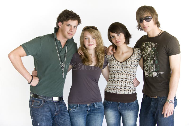 Friends stock image. Image of together, group, alone - 12559767