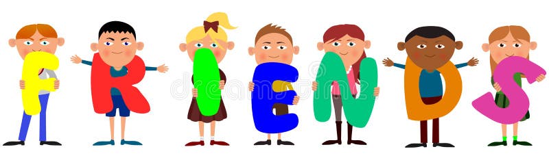 Word Friends Stock Illustrations – 10,235 Word Friends Stock ...