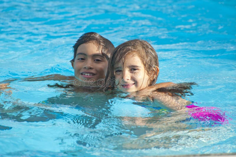 Friends stock image. Image of sister, swimming, couple - 29259553