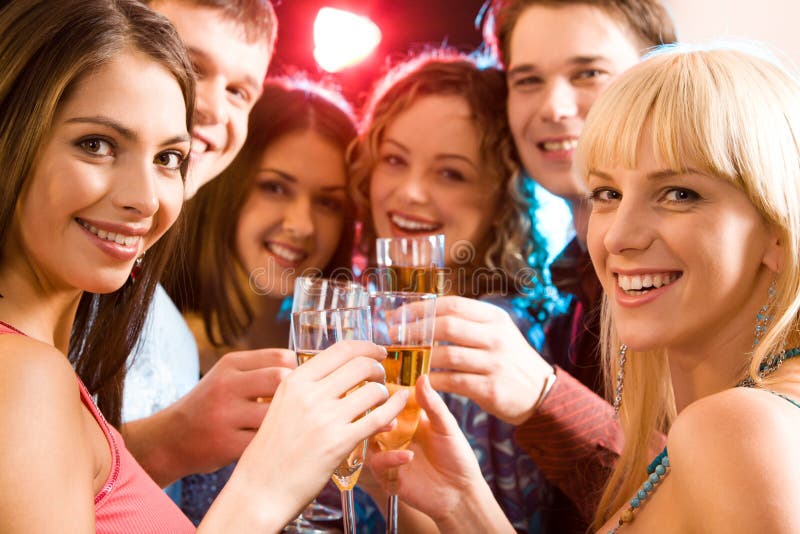Friends stock image. Image of gathering, holidays, alcohol - 3840029