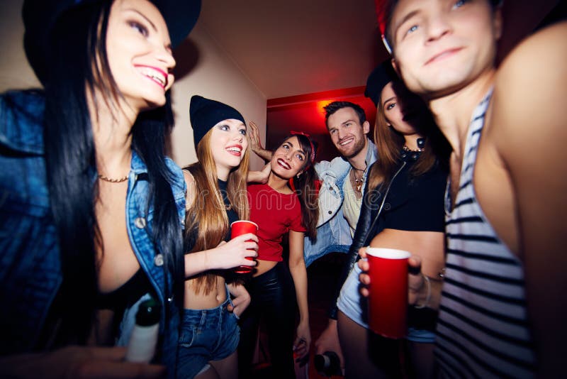 Friends in bar stock image. Image of style, cool, smiling - 73593775