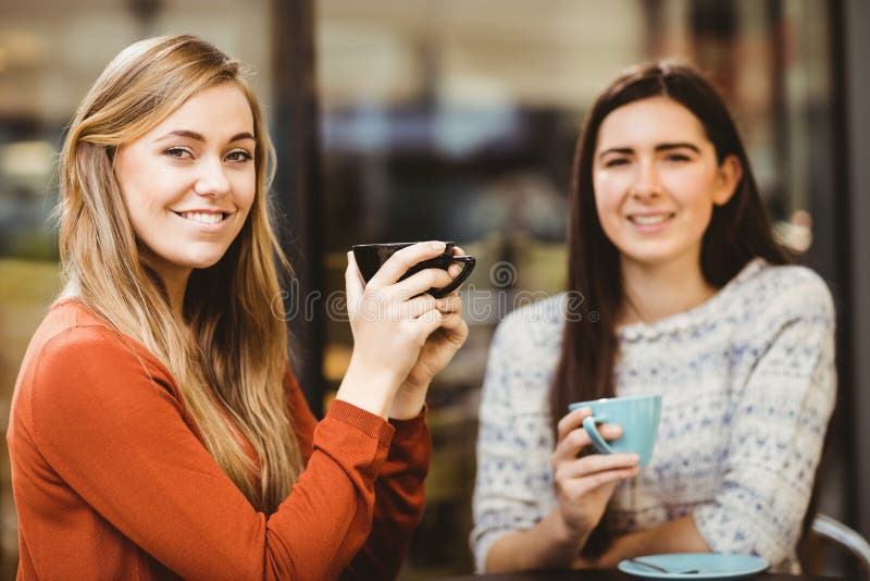 Friends Chatting Over Coffee Stock Image - Image of happy, break: 66976045