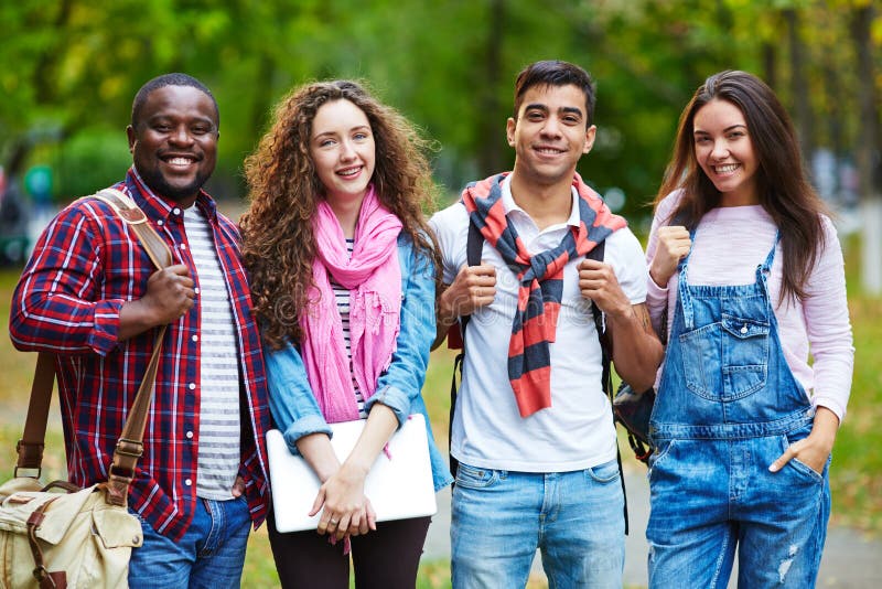 Friends from college stock image. Image of casual, education - 59022177