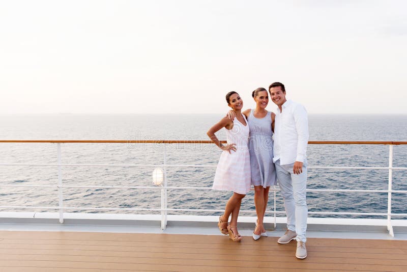 Friends cruise ship stock photo. Image of casual, happy - 47825700