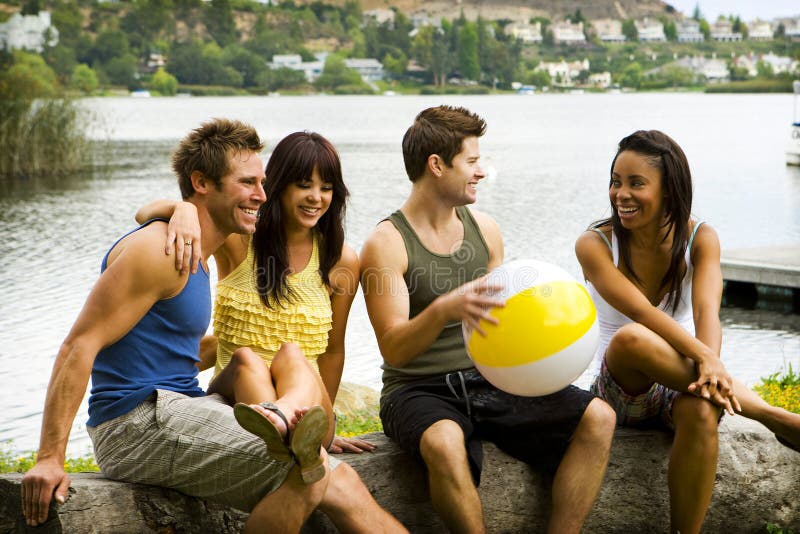 Beautiful friends stock image. Image of healthy, black - 7862441