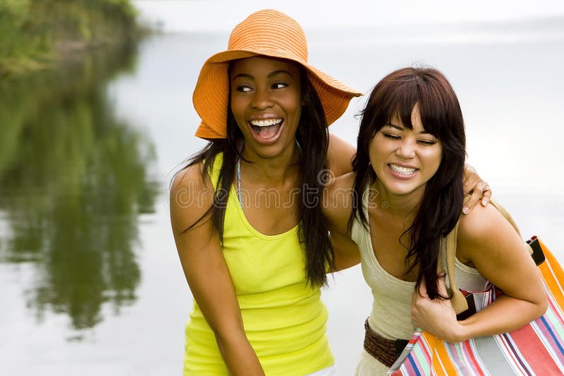 Beautiful friends stock image. Image of healthy, black - 7862441