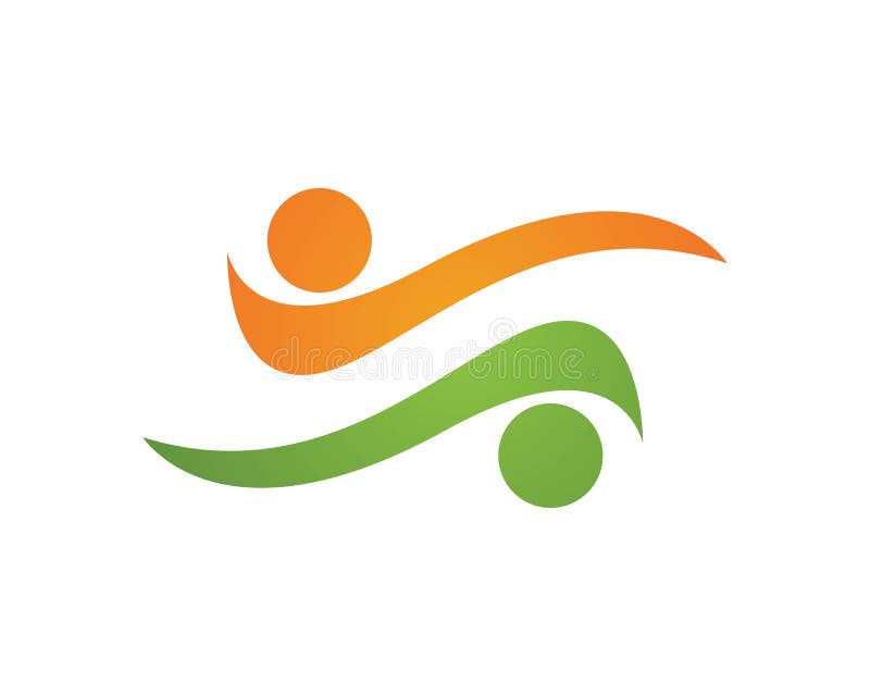 Friends Logos Symbols Icon Template Stock Vector - Illustration of ...