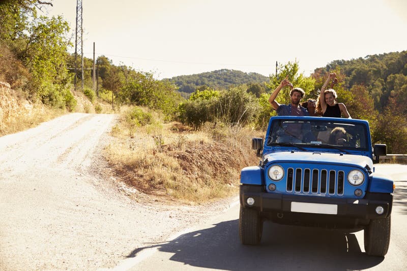 Black Four Jeep Open Back Stock Photos - Free & Royalty-Free Stock ...