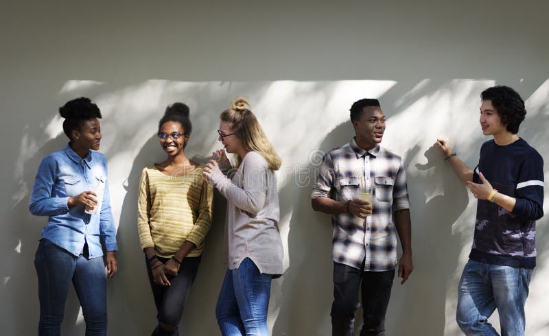 Friends People Group Teamwork Diversity Stock Photo - Image of unity ...