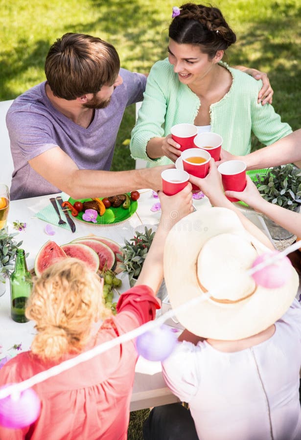 Man proposing a toast stock image. Image of view, flirting - 24498487