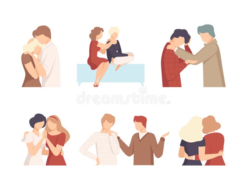 Friends or Relatives Comforting and Caring about Each Other. Friendship ... Friends or Relatives Comforting and Caring about Each Other. Friendship ...