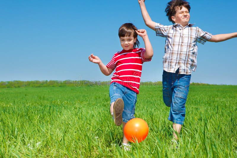 Friends running stock image. Image of brothers, energy - 24679965