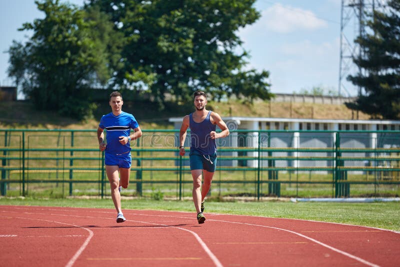 Friends running stock image. Image of power, motion, speed - 55544181