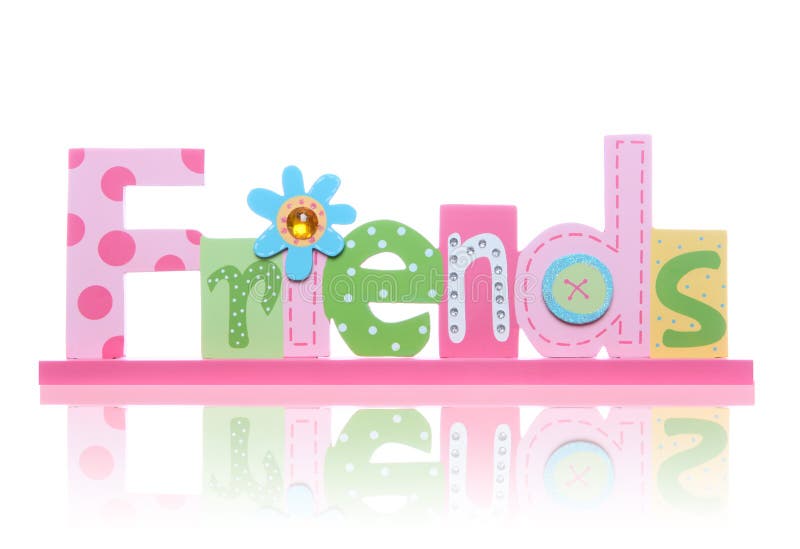 Friends Sign stock image. Image of reflect, button, sign - 9424877