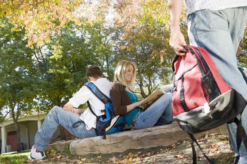 216 Friends Sitting Back To Back Park Stock Photos - Free & Royalty ...