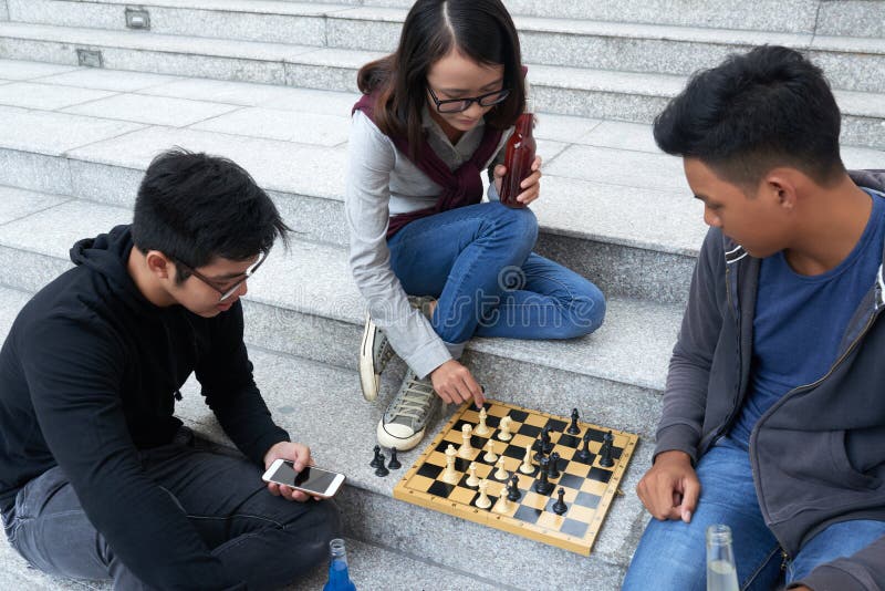 Intellectual game stock photo. Image of people, drinking - 99139900