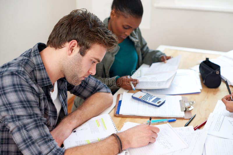 Friends, Students and Writing Notes in University for Learning ...