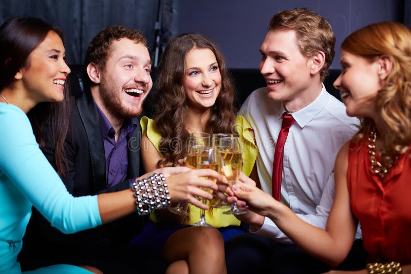 Friends toasting stock image. Image of holds, cheers - 31599813