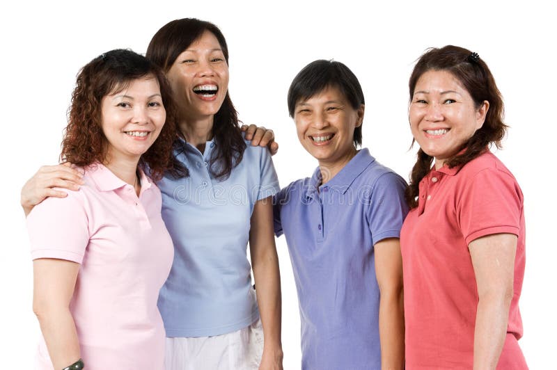 Friends Together stock photo. Image of asian, people, together - 3076228