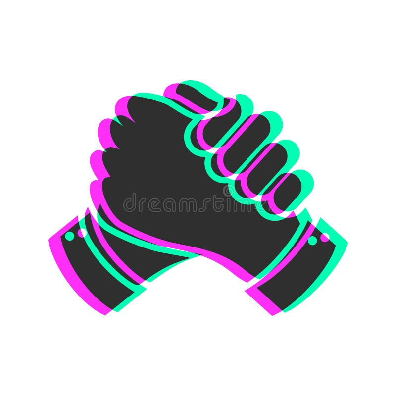 Friends visual symbol stock vector. Illustration of vector - 164602893