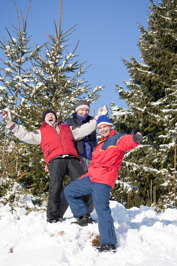 Winter fun 8 stock image. Image of natural, happy, active - 10163541