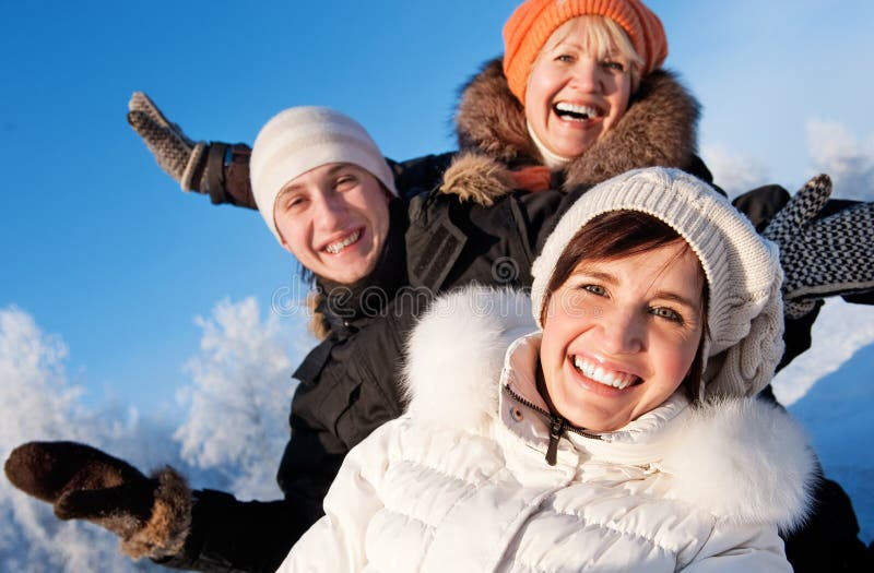 Winter fun 8 stock image. Image of natural, happy, active - 10163541