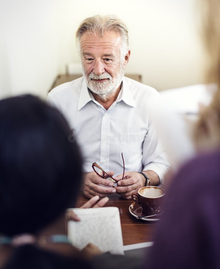 Friends Working Discussion Meeting Sharing Ideas Concept Stock Photo ...