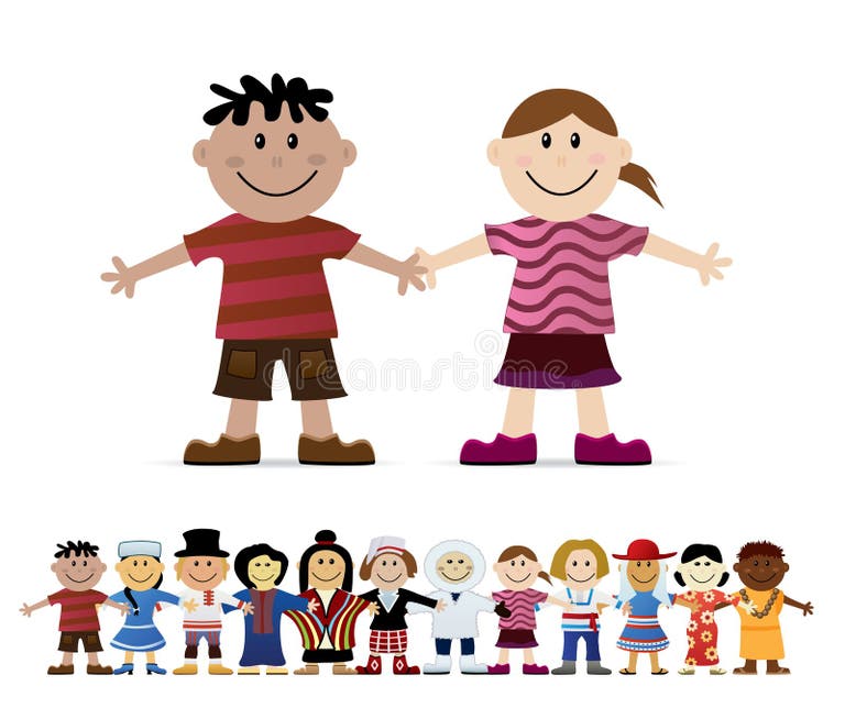 Friendship Kids Stock Illustrations – 73,638 Friendship Kids Stock ...