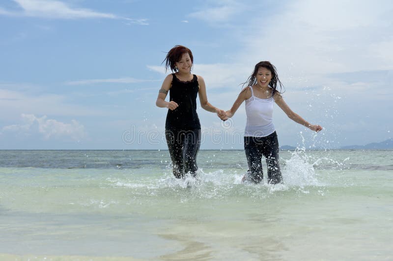 Friendship Couple Having Fun Together Picture. Image: 19495974