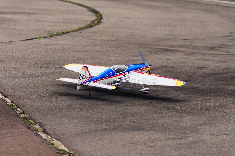 Friendship Cup. Model of the Plane is Ready for Competition Editorial ...