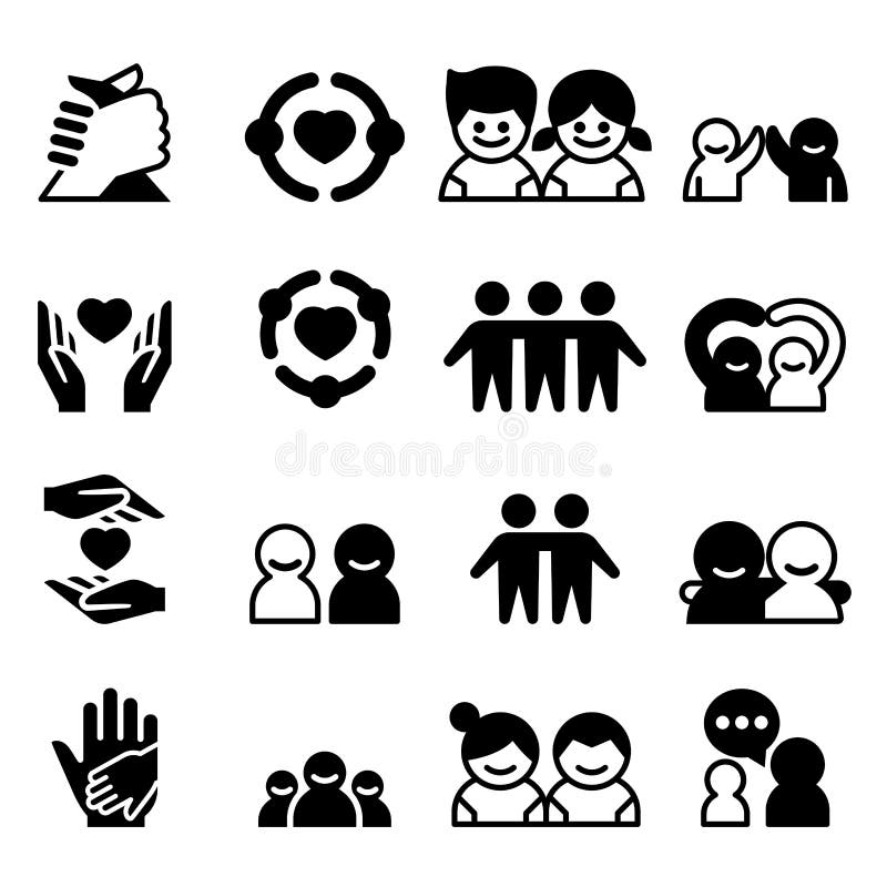 Learning icon set stock vector. Illustration of pictogram - 72473394