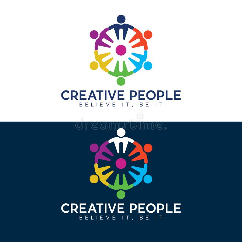 Friendship, Unity People Care Logo, Creative People Logo, Teamwork ...