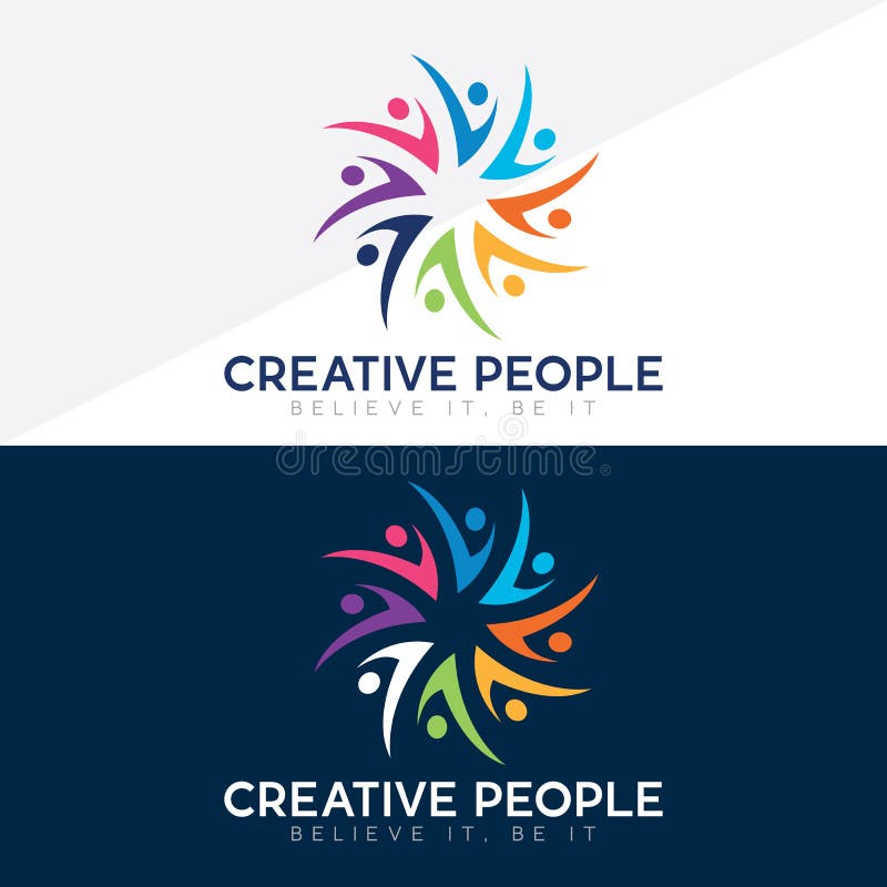 Friendship, Unity People Care Logo, Creative People Logo, Teamwork ...