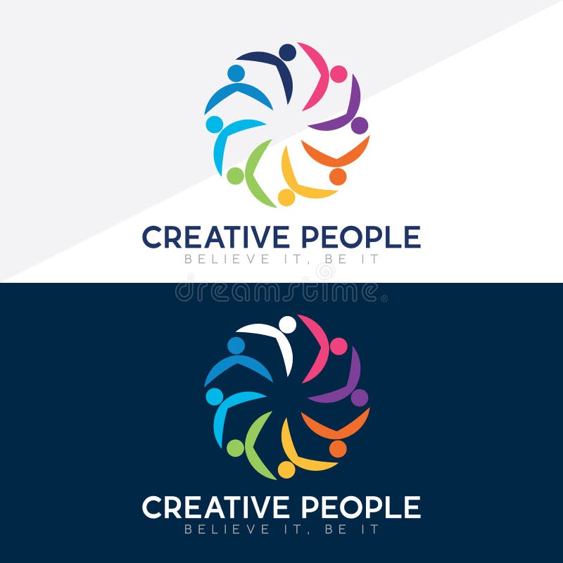 Friendship, Unity People Care Logo, Creative People Logo, Teamwork ...