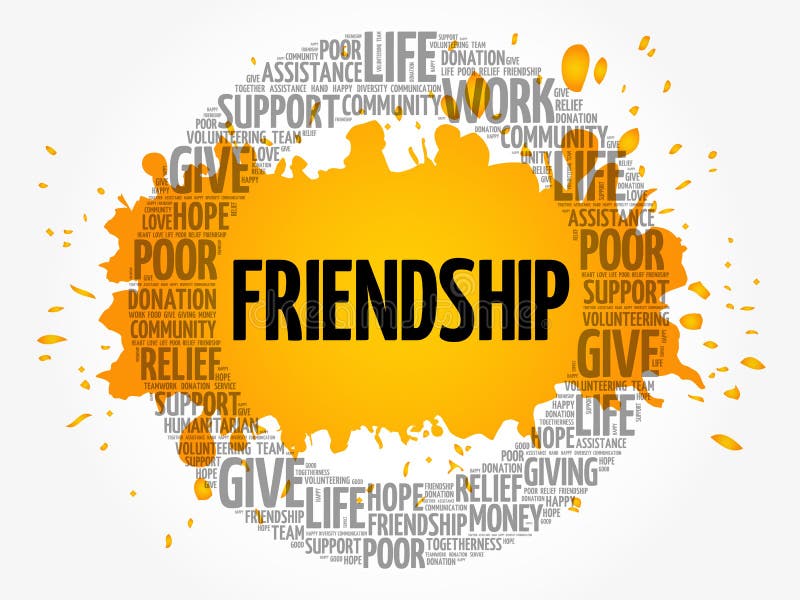 Friendship Word Stock Illustrations – 8,867 Friendship Word Stock ...