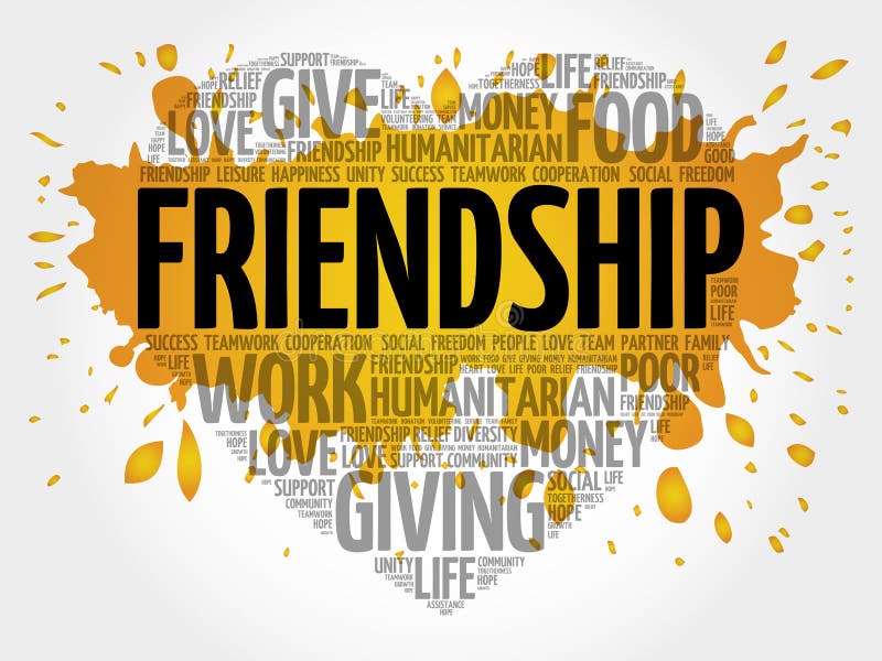 Friendship Word Stock Illustrations – 8,867 Friendship Word Stock ...