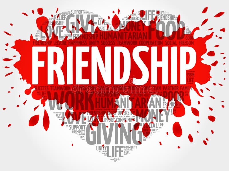Love Friendship Word Cloud Stock Illustrations – 910 Love Friendship ...