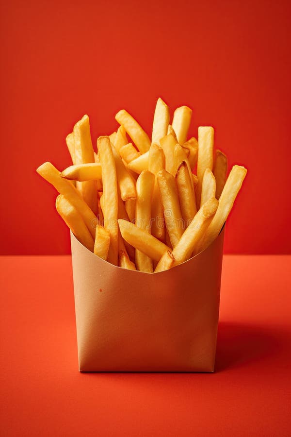 Fries 3d Render Background AI Stock Illustration - Illustration of ...