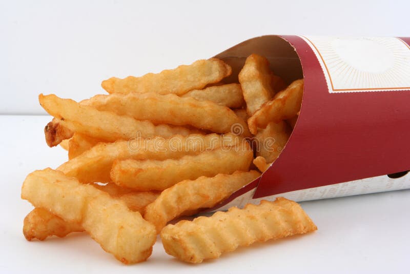 De close-up van frieten. stock foto. Image of voedsel - 4623524