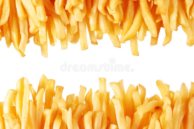 Frieten stock foto. Image of geel, snack, achtergrond - 9582370