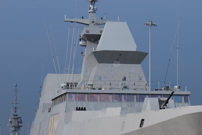 Frigate Bridge stock photo. Image of defend, force, combat - 31478544