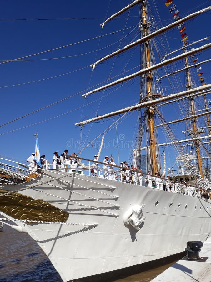 Frigate front part editorial stock photo. Image of people - 89320068