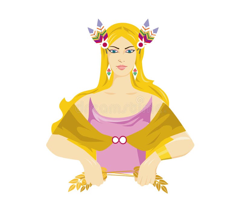 Goddess Frigg Stock Illustrations – 13 Goddess Frigg Stock ...
