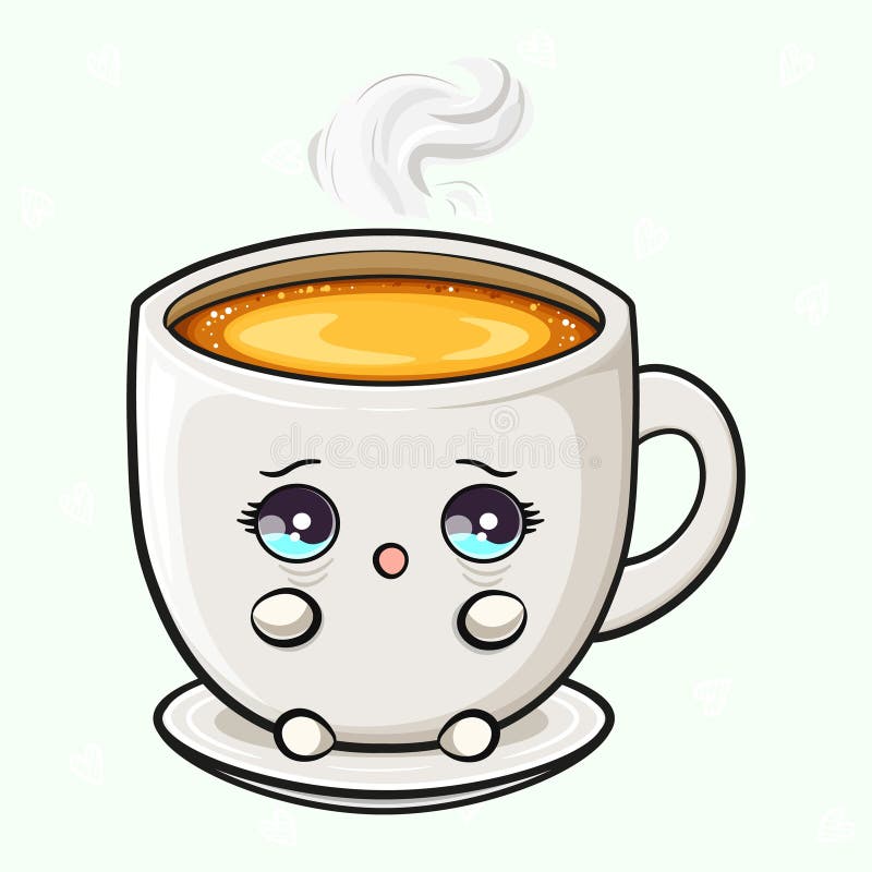 Cartoon Scared Coffee Cup Stock Illustrations – 87 Cartoon Scared ...